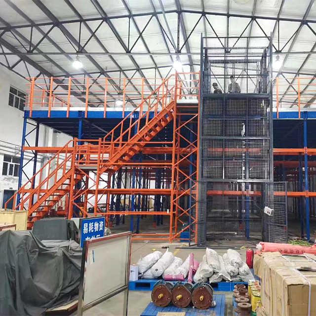 Customized Heavy Duty Multi Level Warehouse Storage Steel Mezzanine ...
