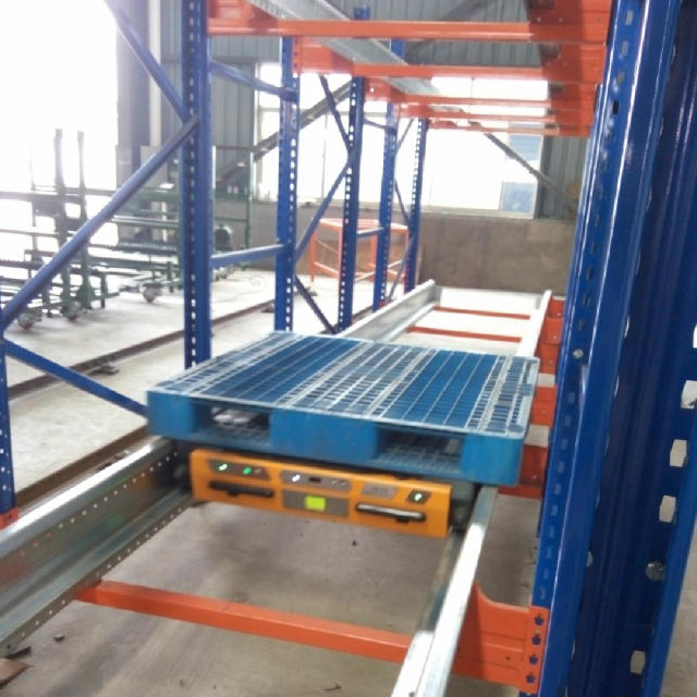 Automatic Warehouse Fifo Metal Industrial Radio Storage Pallet Shuttle ...