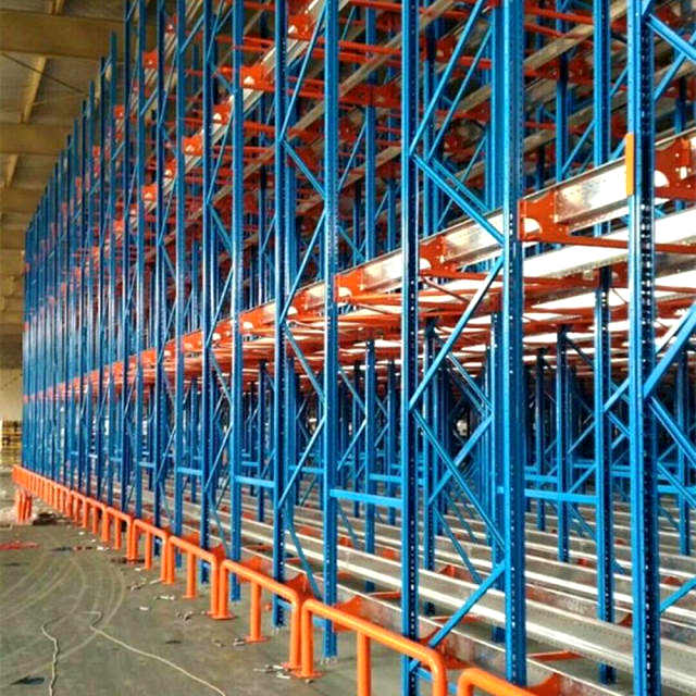 High Density Heavy Duty Radio Shuttle Pallet Racking for Warehouse ...