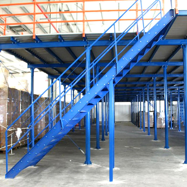 Warehouse Storage Industrial Heavy Duty Steel Platform Floor Racking ...
